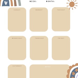 Meet the Teacher Template L Boho Rainbow Style L Value Pack - Etsy