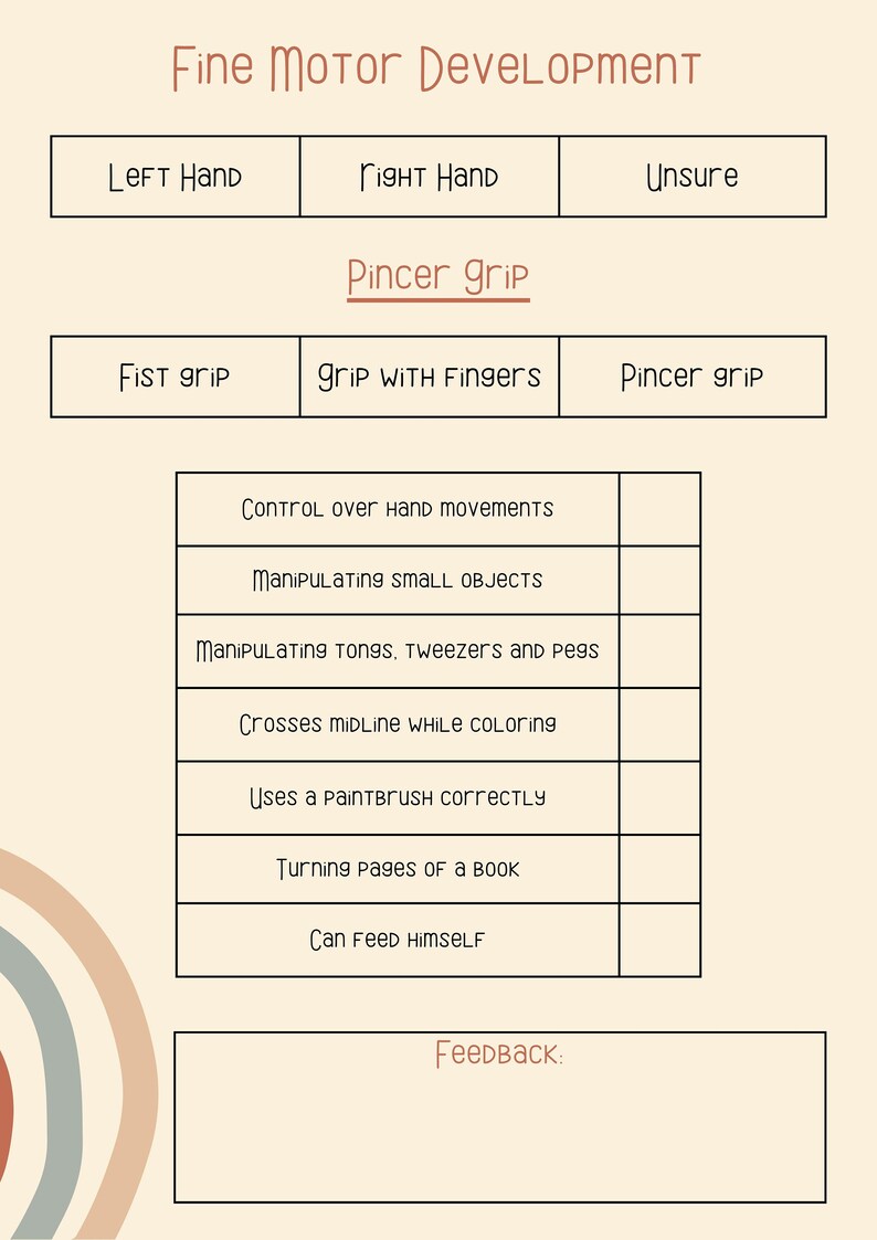 Toddler School Report L Editable L Toddler Report L Template - Etsy