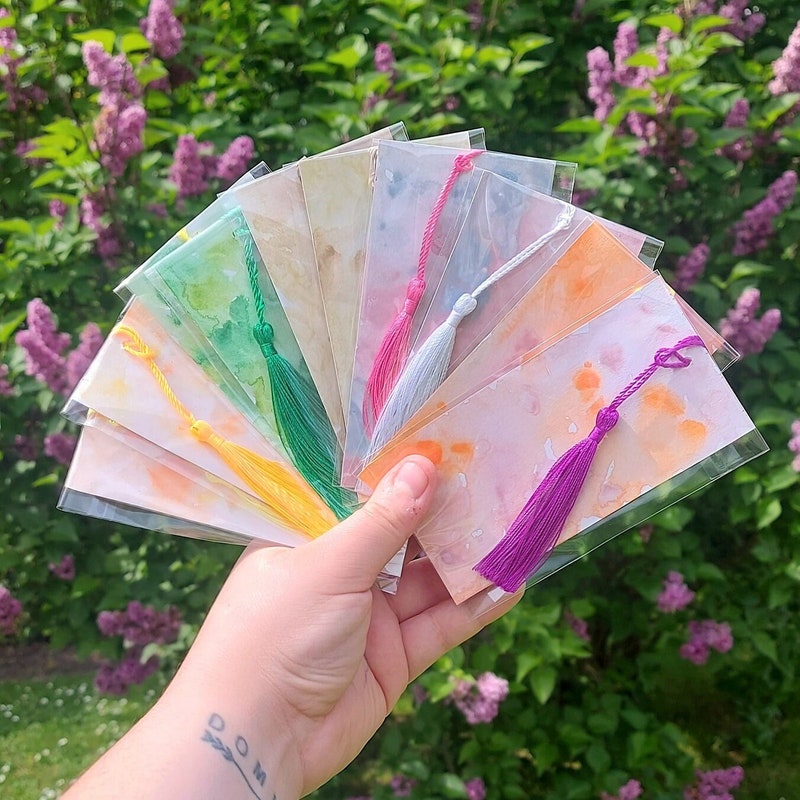 Marque page aquarelle - Etsy France