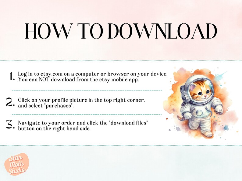 20 PNG Watercolor Adorable Space Astronaut Kittens Clipart - Etsy