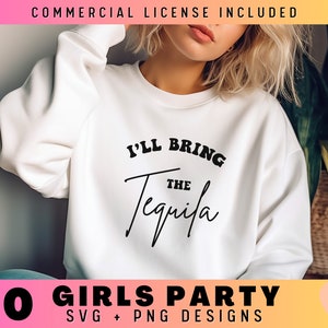 Girl Party SVG PNG Sublimation Bundle, I'll Bring the Svg, Bachelorette ...