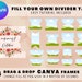 Build Your Own Happy SMILEY FACES on CANVA, Editable Fill Canva Frame ...