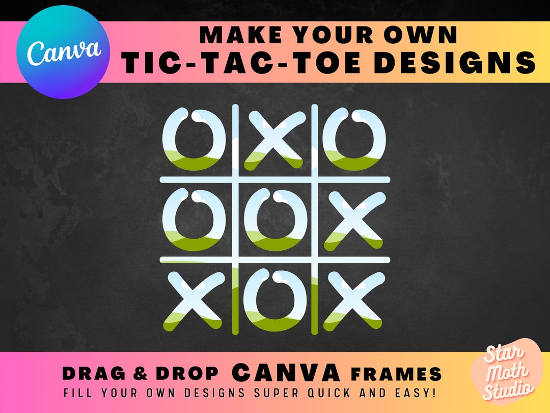 Canva Frames, Drag and Drop Photo Template, Editable Sublimation Design ...