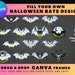 Build Your Own Happy SMILEY FACES on CANVA, Editable Fill Canva Frame ...