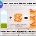 Build Your Own Happy SMILEY FACES on CANVA, Editable Fill Canva Frame ...