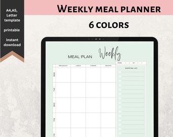Social Media Content Calendar & Planner Template Yearly - Etsy