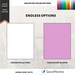 Goodnotes Templates A4 Paper A5 Custom Color Infinite Notebook Pages ...