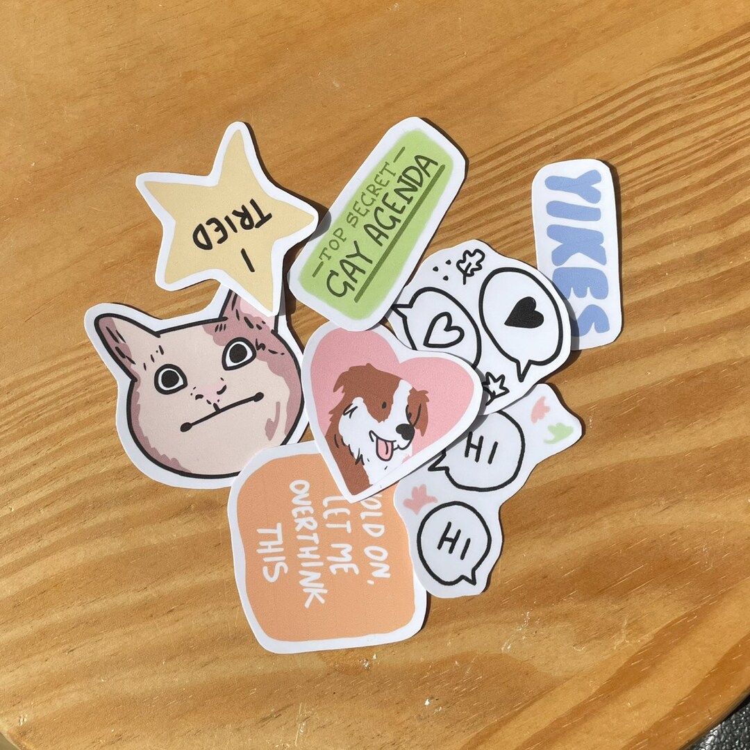 Charlie Heartstopper Diary Stickers / Stickers / Vinyl / Reader / Nick ...
