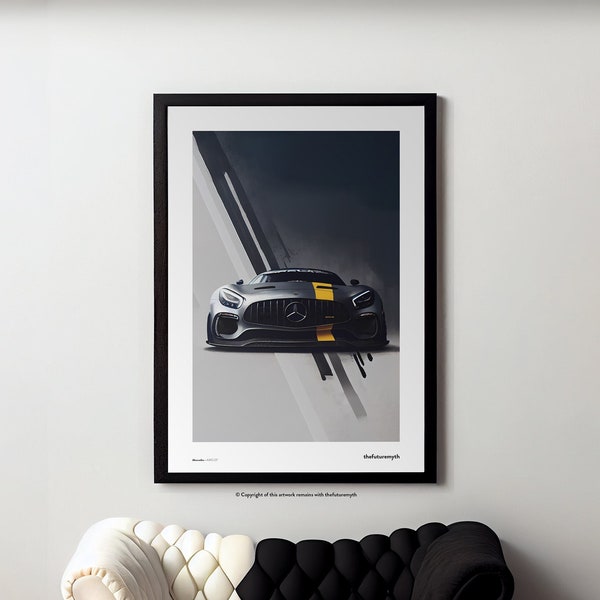 Mercedes Amg Gt Print Art - Etsy