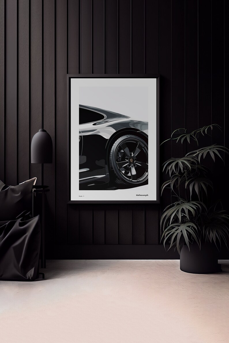 Porsche 911 Porsche Wall Art Porsche Car Poster Car Art - Etsy