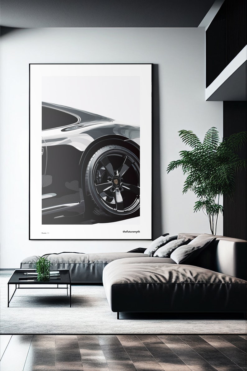 Porsche 911 Porsche Wall Art Porsche Car Poster Car Art - Etsy