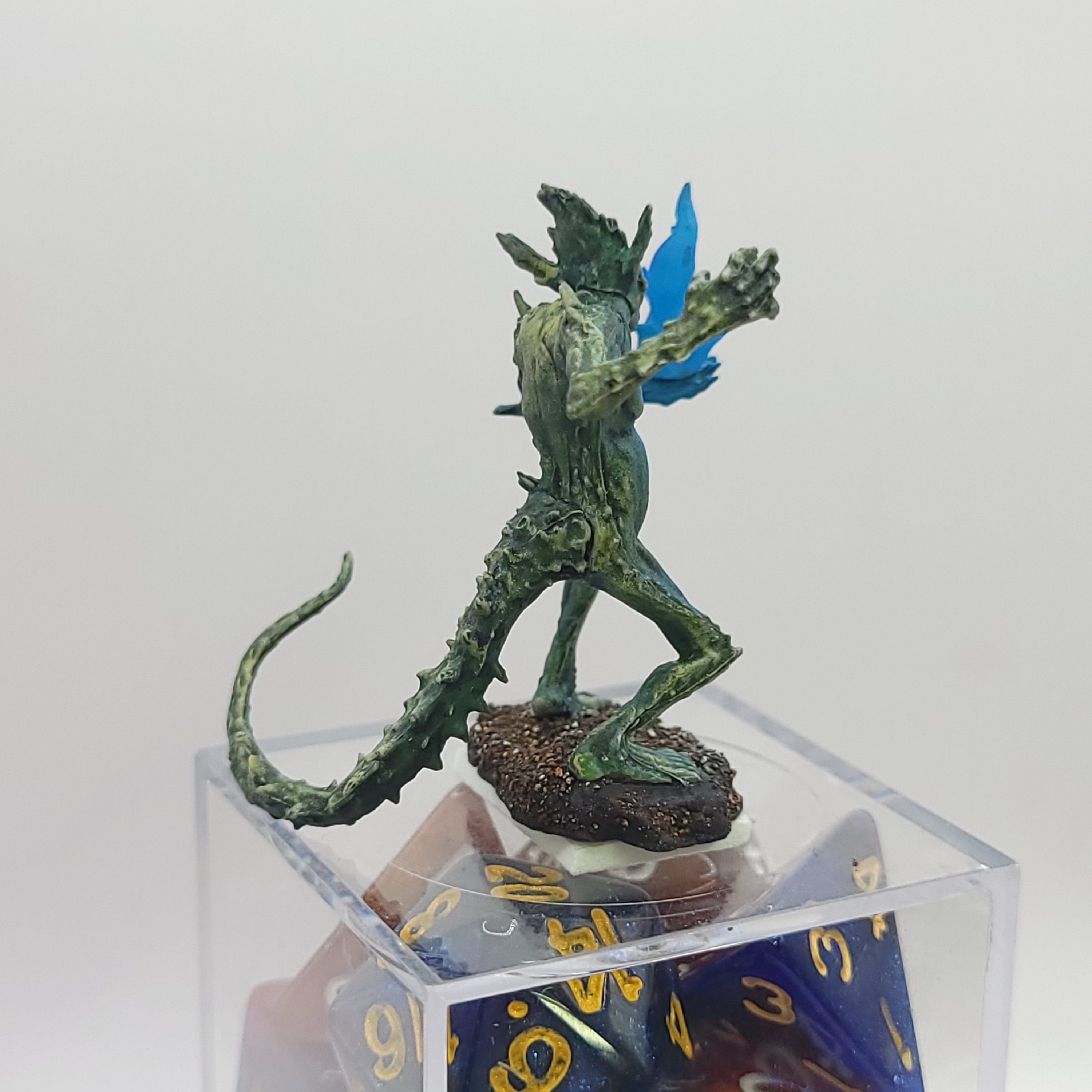 Handpainted Glowing Hamatulas Barbed Devil for Dungeons and Dragons ...