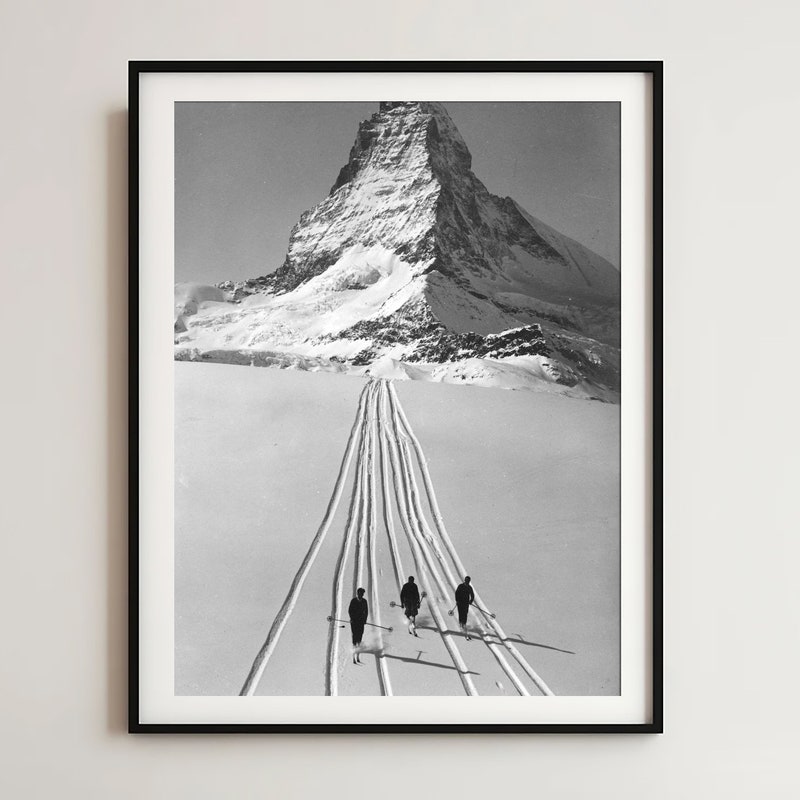 Ski Poster - Etsy