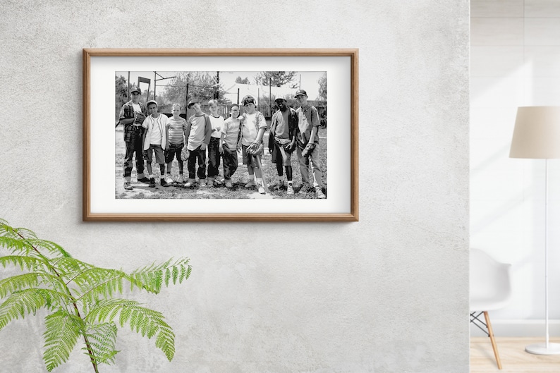 The Sandlot Movie Poster, Retro Movie Poster, Midcentury Wall Art ...