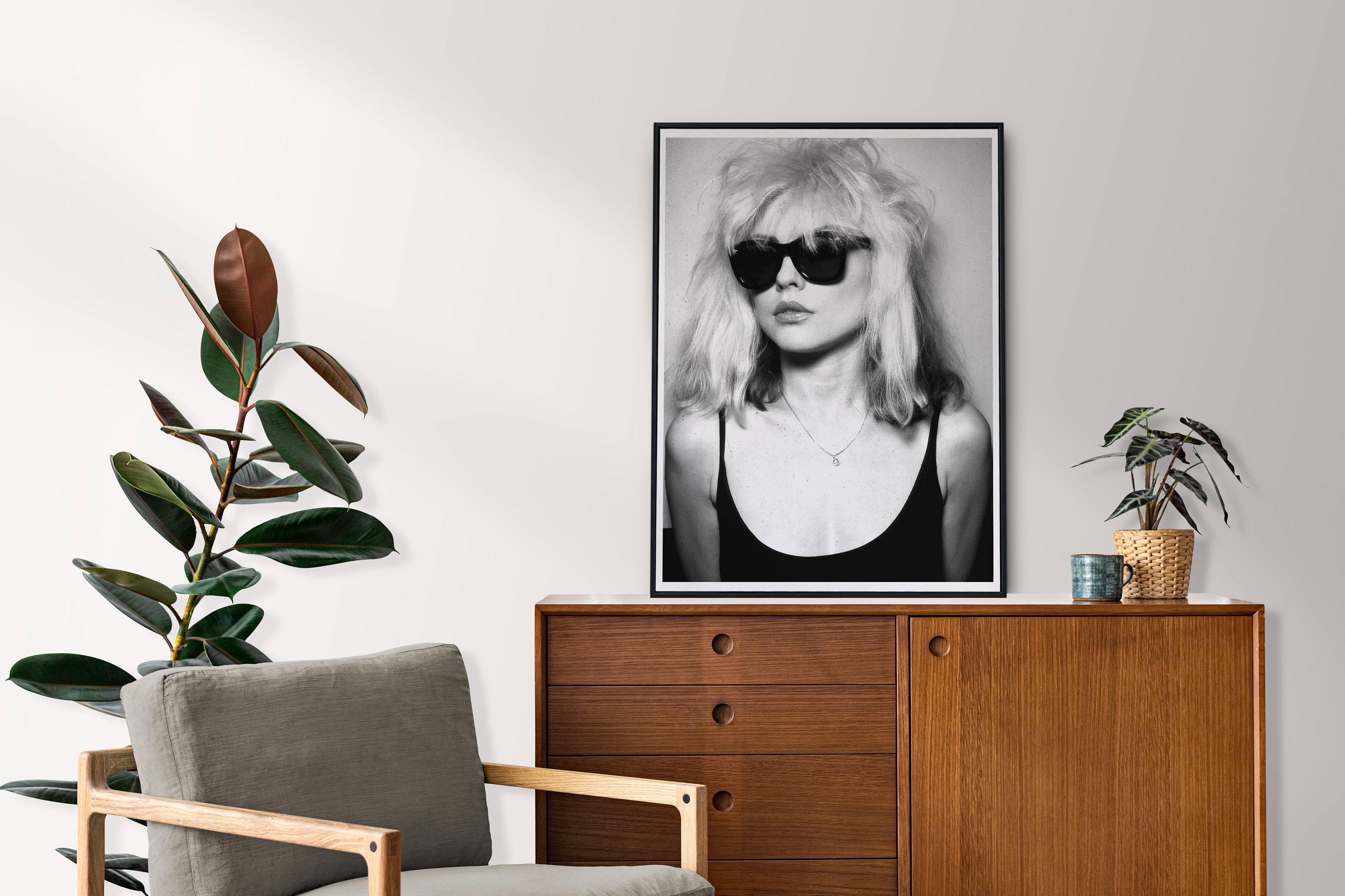 Debbie Harry Print, Black and White Poster, Blondie Debbie Harry ...
