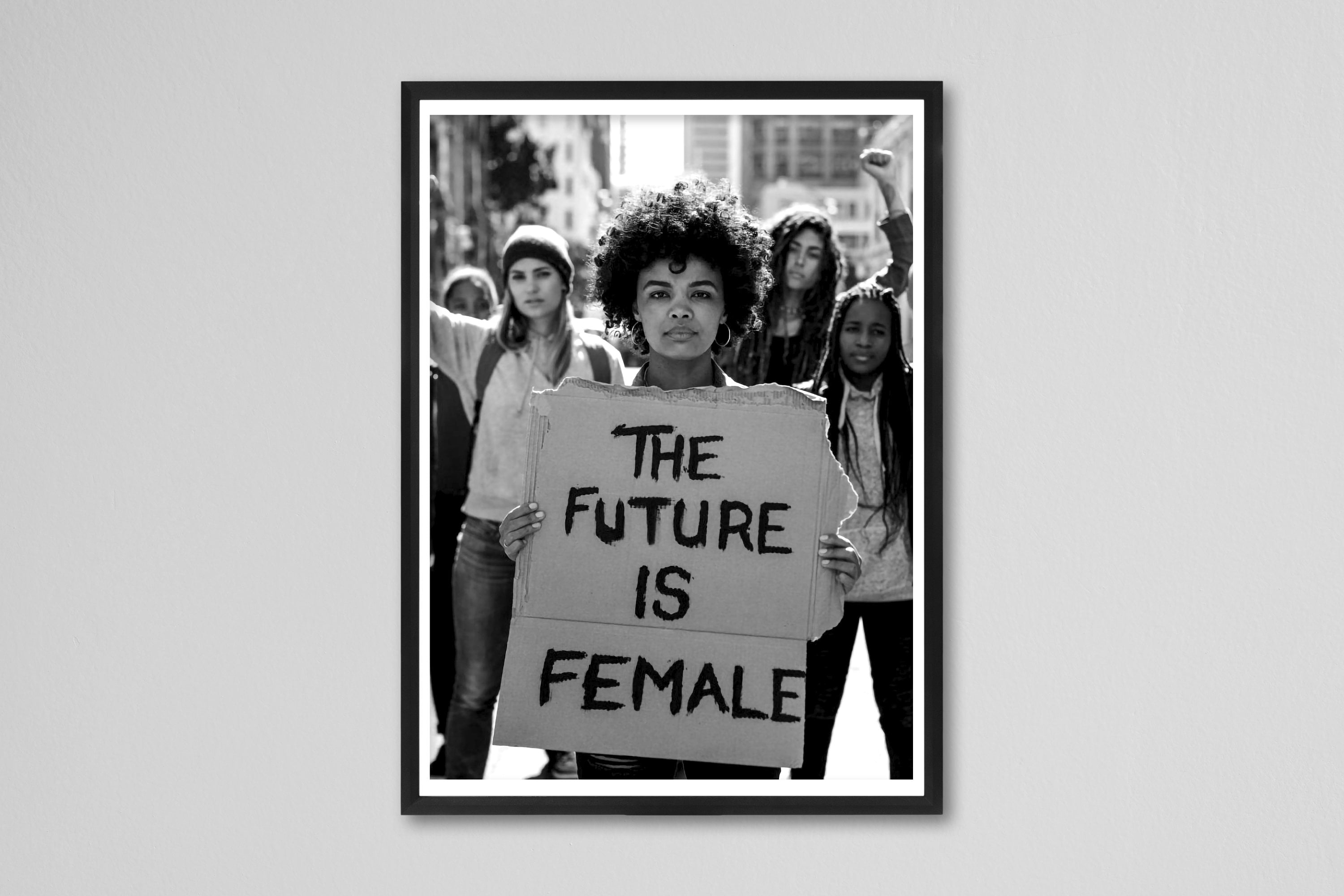 The Future is Female Feminist Poster, Vintage Feminist Wall Art ...