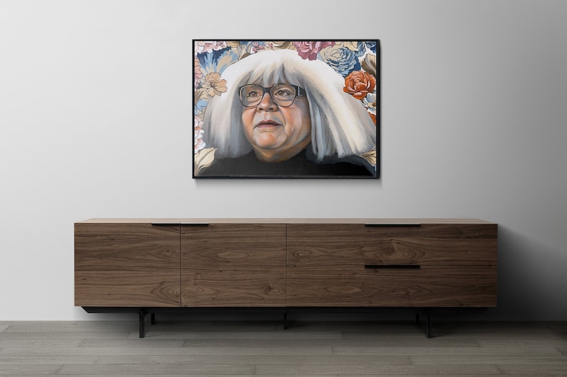 Frank Reynolds Floral Oil Painting Art Print (digital Download) - Etsy