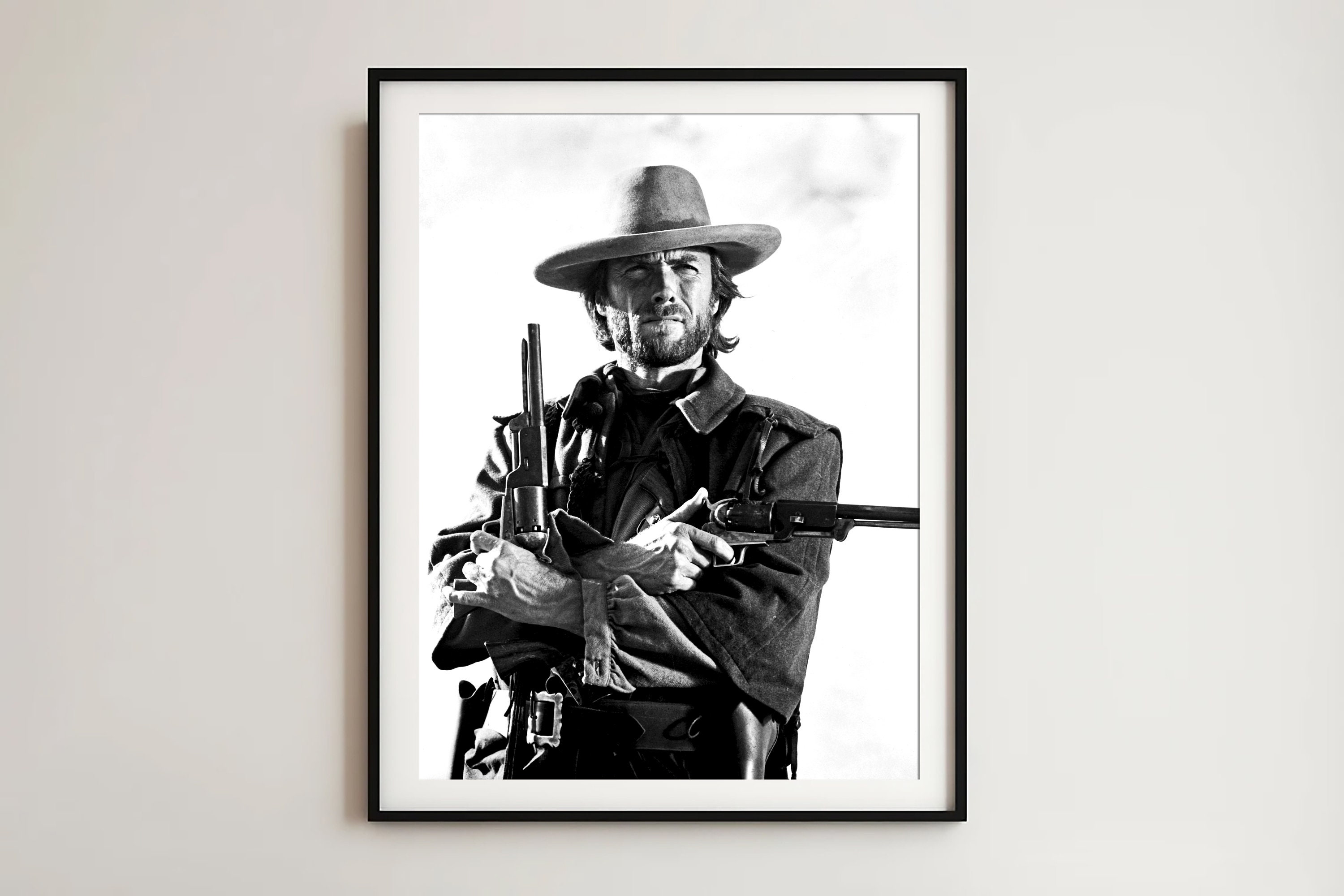 Clint Eastwood Print, the Outlaw Josey Wales 1975 Poster, Clint ...