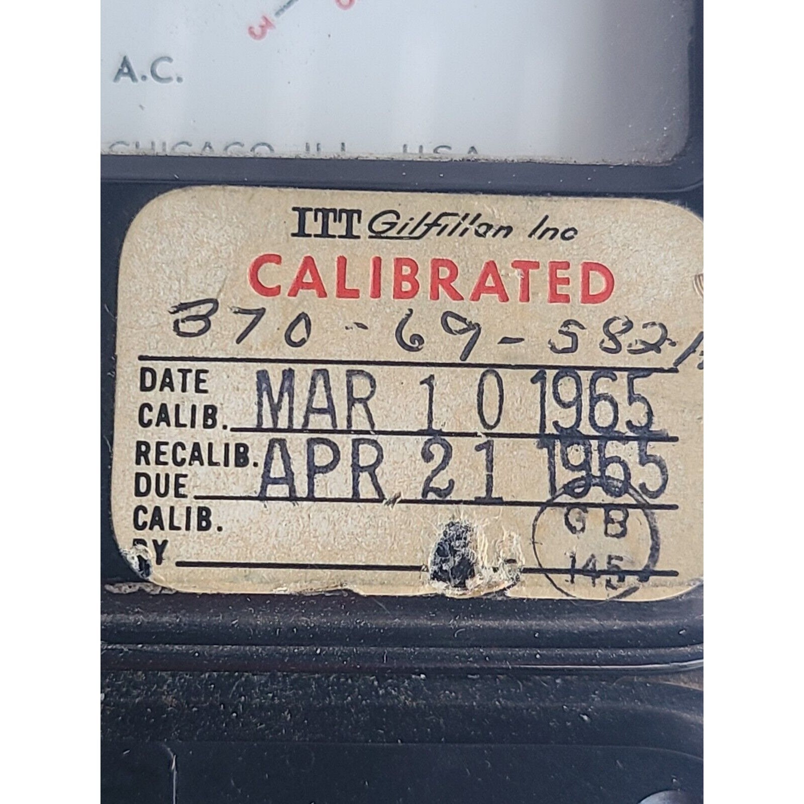 ULTRA RARE Simpson Model 260 Analog Multimeter Early Serial Number #60 ...