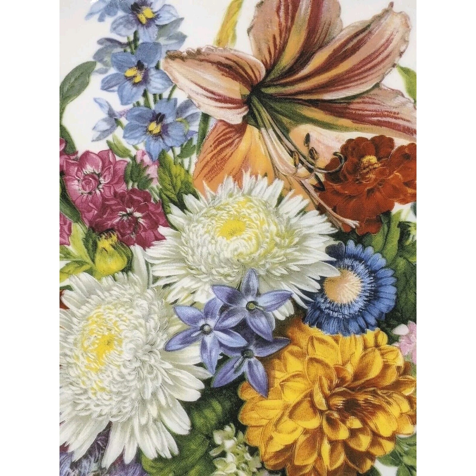 1988 Hutschenreuther Ursula Band Teller "autumn" Herbstfarben Fall ...