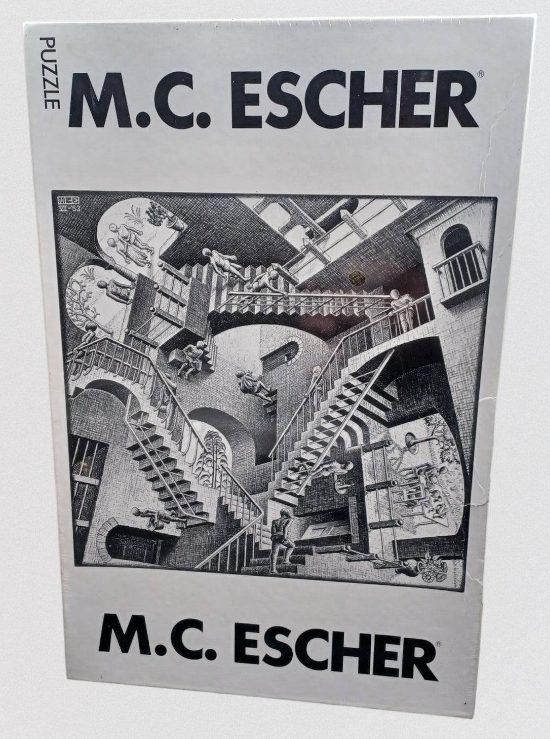 M.C. Escher RELATIVITY 1000 Piece Jigsaw Puzzle Optical - Etsy