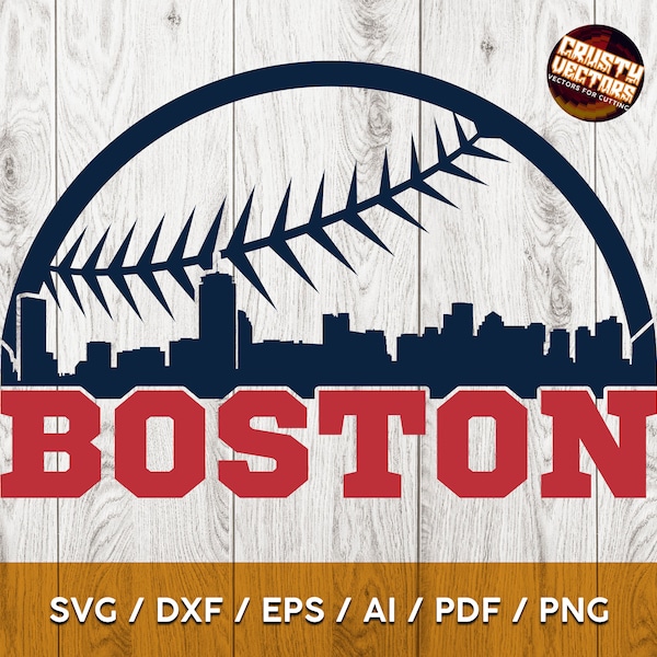 Boston Skyline - Etsy