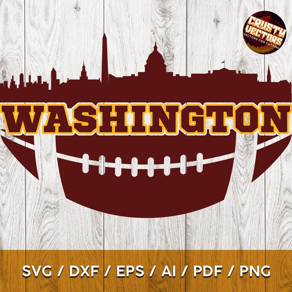 Washington Commanders Svg - Etsy