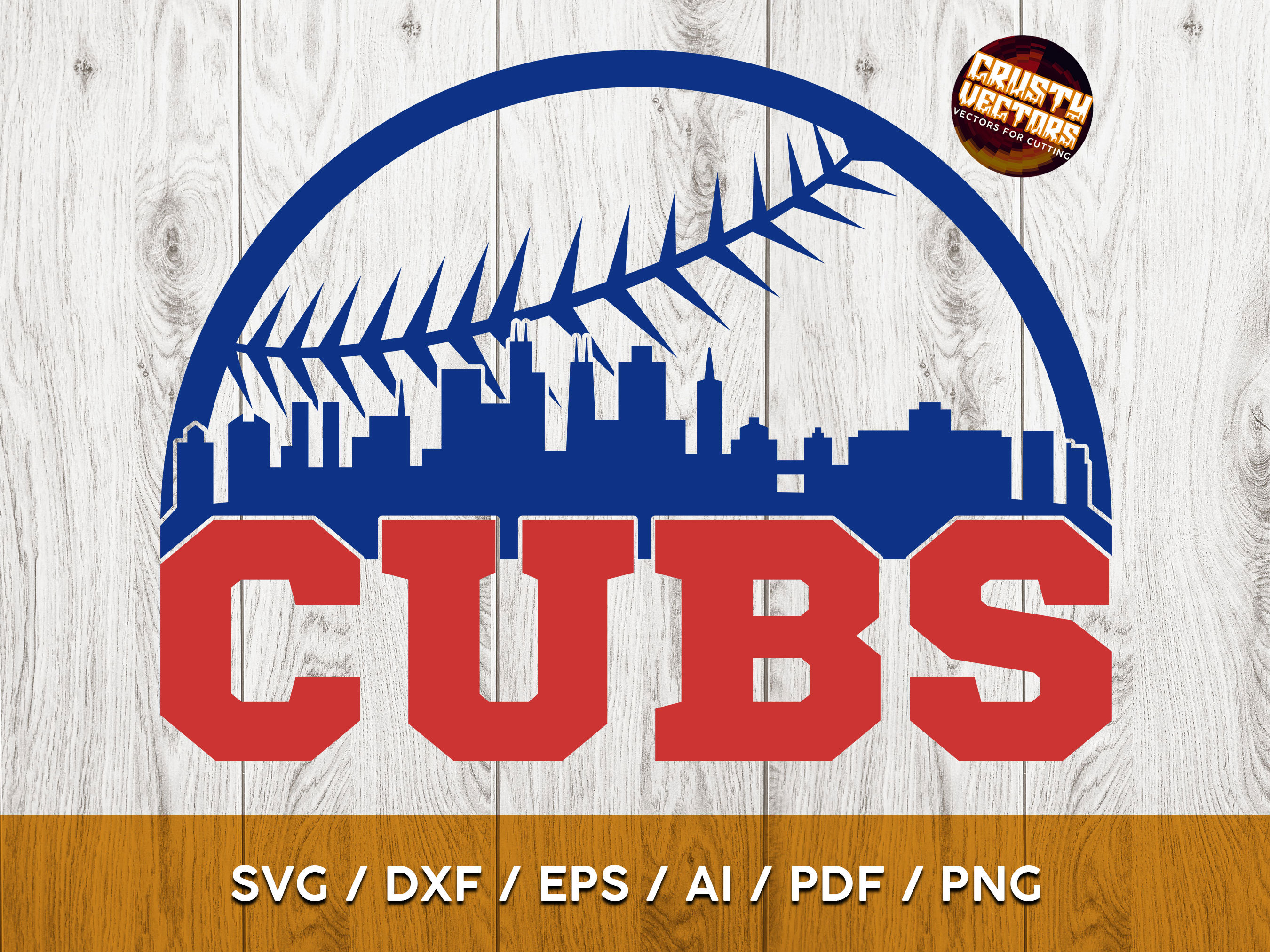 Chicago Baseball Inspired Logo Design Perfect for Printing - Etsy