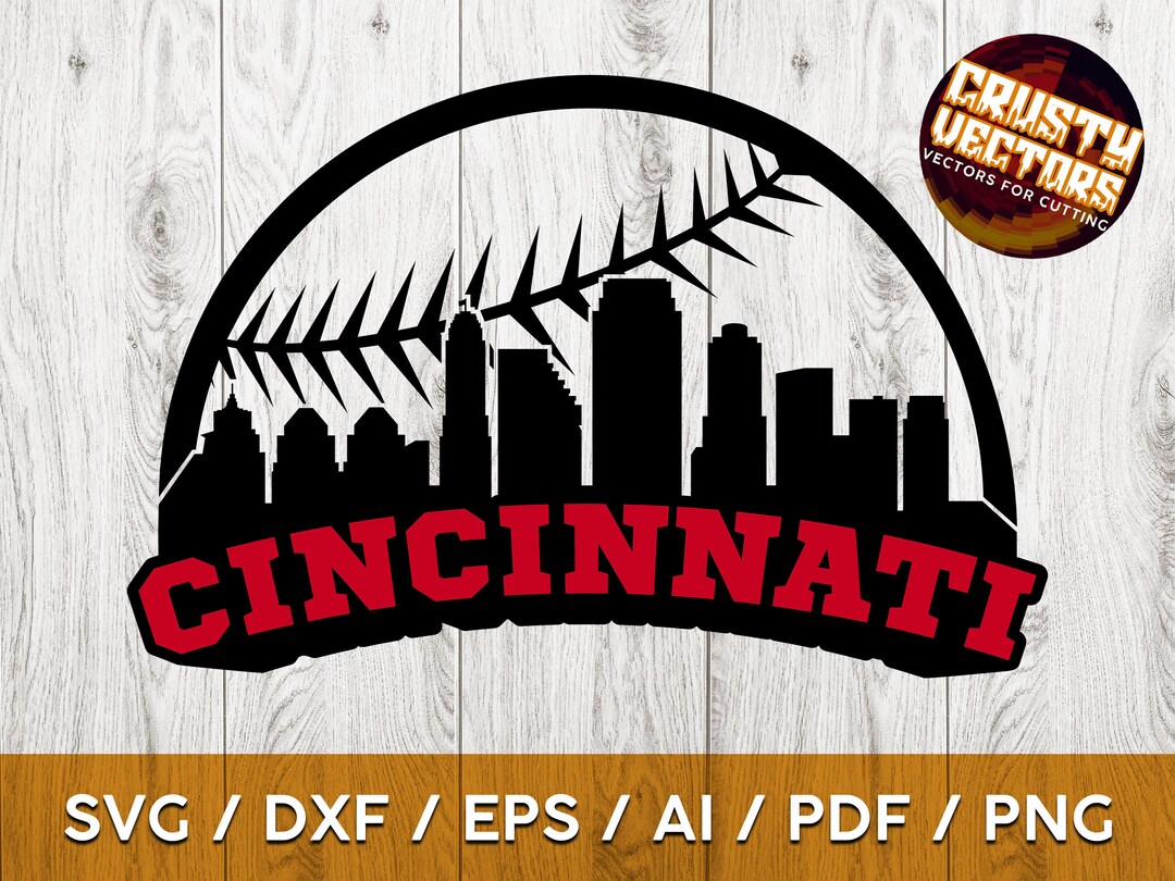 Cincinnati Baseball Inspired Logo Design - Perfect for Printing ...