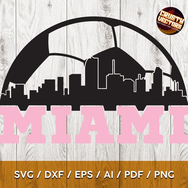 Inter Miami Logo Svg - Etsy