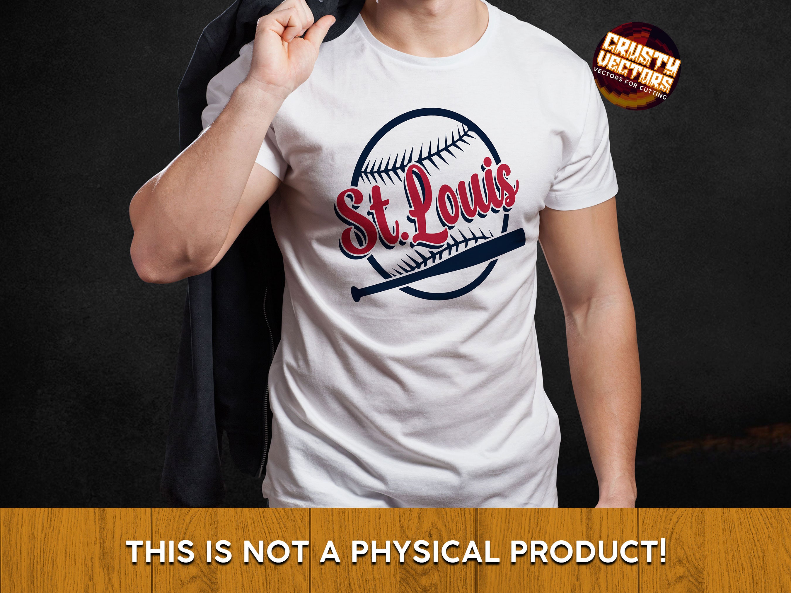 St. Louis Inspired Baseball Ball Design - Perfect for Printing and ...