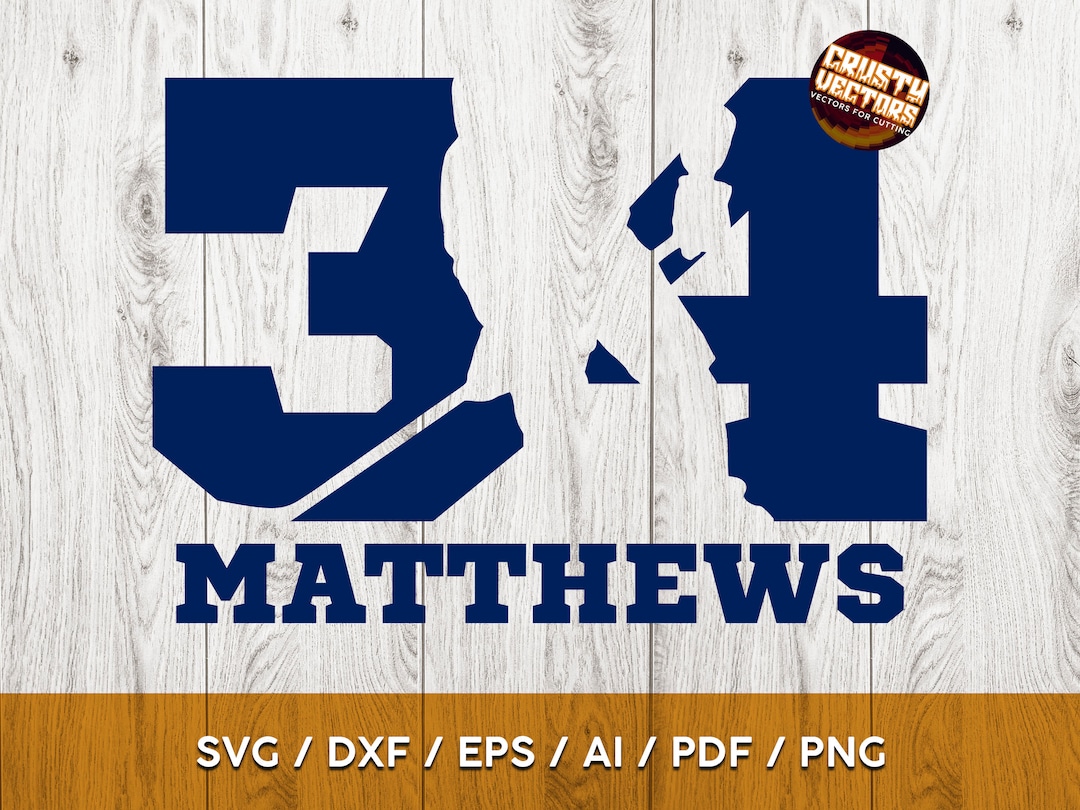 Toronto Matthews Player Negative Space With Number | Svg, Ai, Png, Dxf ...