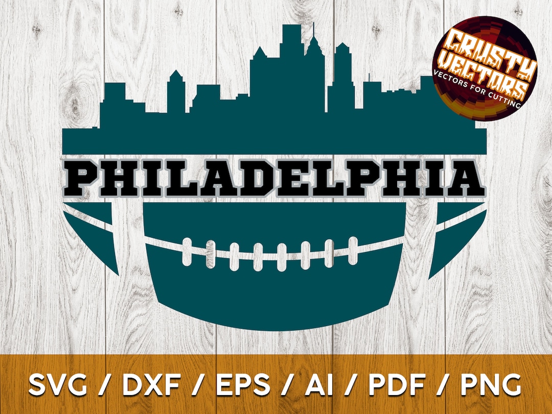 Philadelphia Football Inspired Design for Printing, Cutting and ...