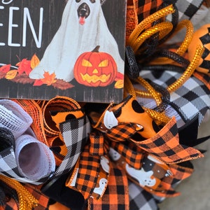 Happy Howl-o-ween Wreath, Halloween Dog Wreath, Pet Lovers Halloween ...