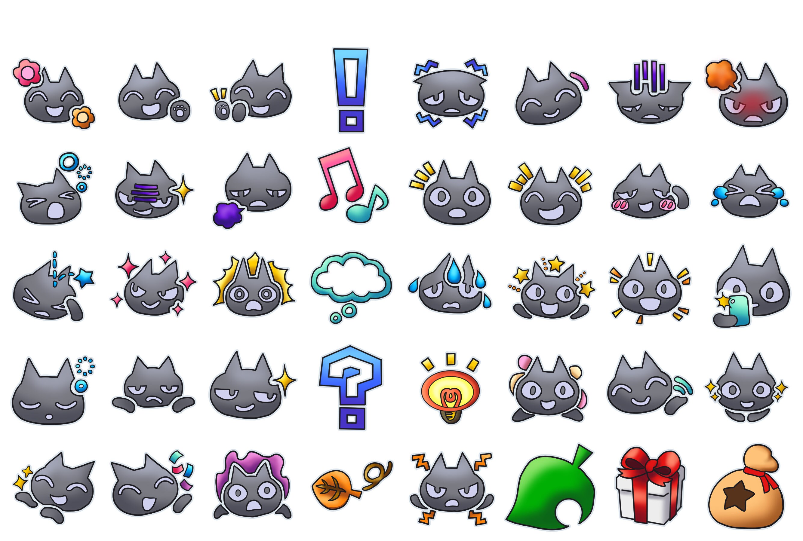 40 Animal Crossing New Horizons Emotes for Streaming / Twitch, Youtube ...