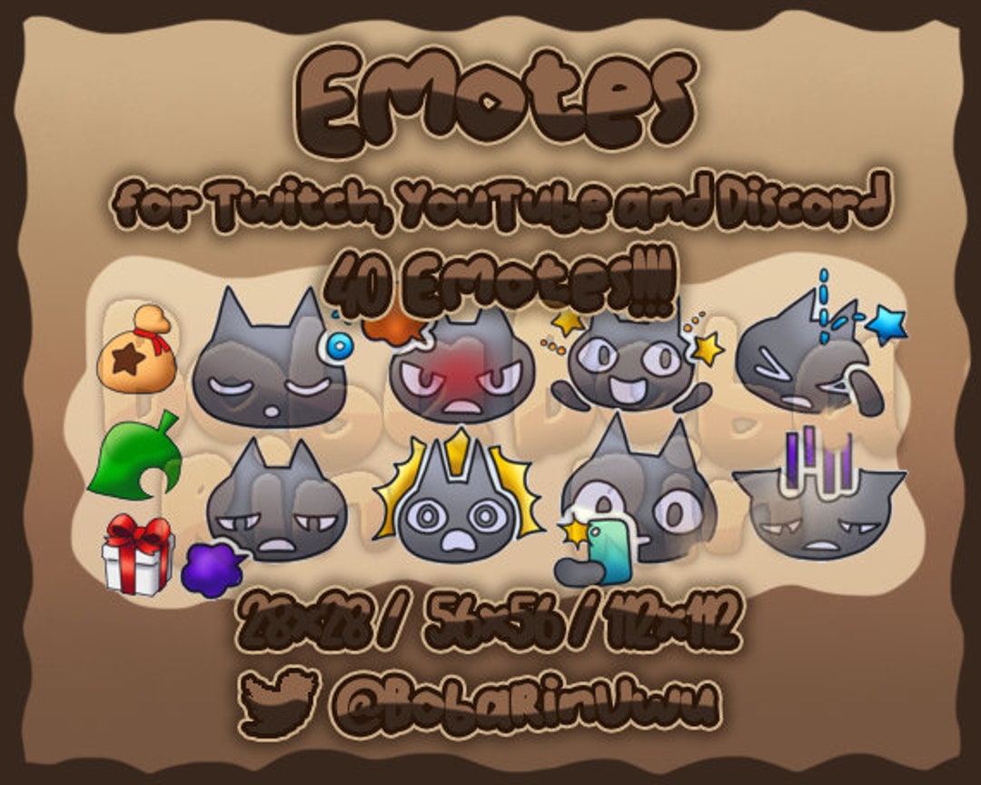 40 Animal Crossing New Horizons Emotes for Streaming / Twitch, Youtube ...