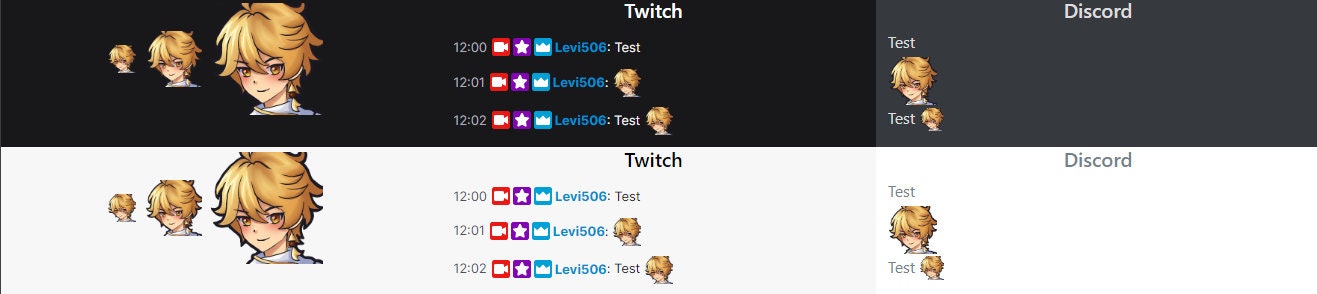 Genshin Impact Emotes Lumine, Aether & Paimon Emotes for Twitch ...