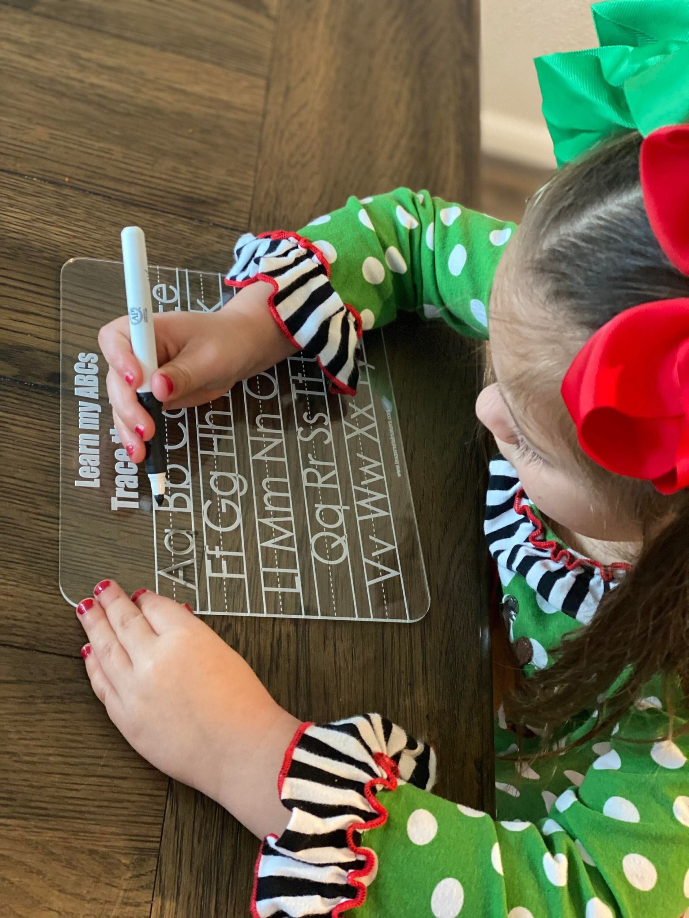 Customizable Children Acrylic Learning Boards, Dry Erase Learning Board ...