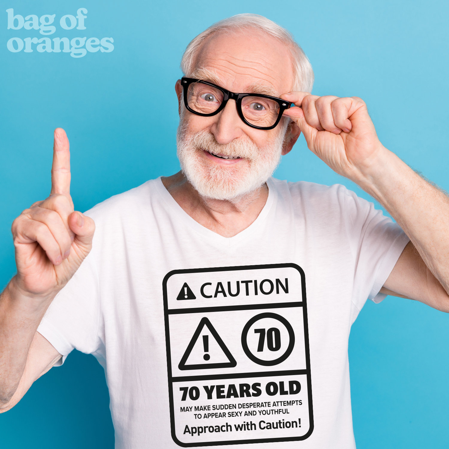 Caution 70 Years Old - Instant Digital Download - SVG, EPS Plus Other ...