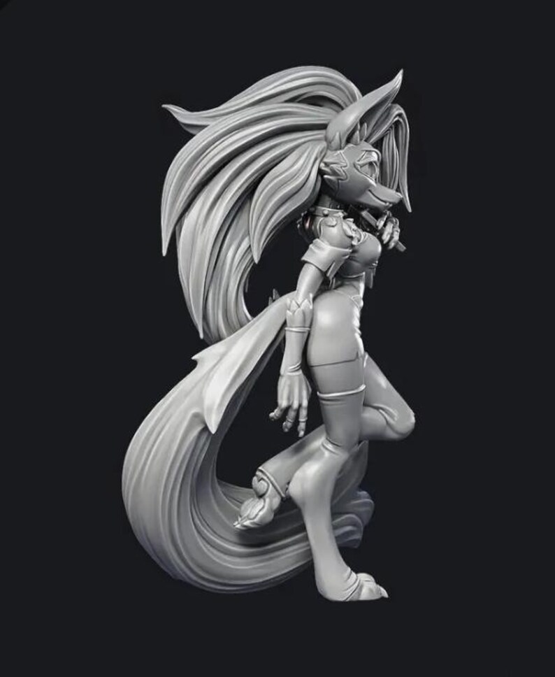 Helluva Boss Loona 3D Printed Resin Figure Garage Kit - Etsy
