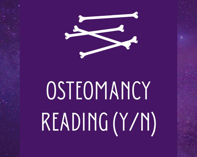 Yes/no Bone Reading Divination Bone Throwing Osteomancy Reading - Etsy ...