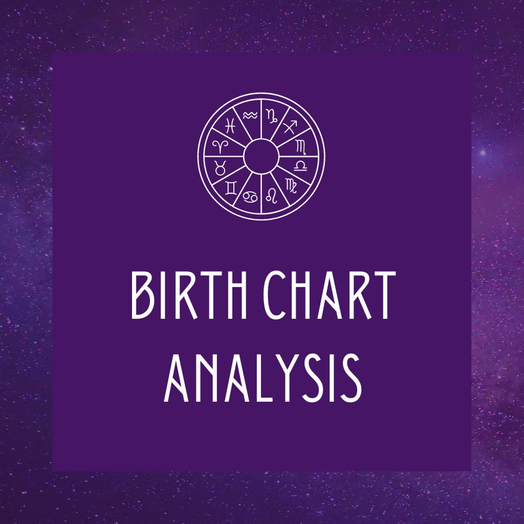 Birth Chart Analysis - Etsy