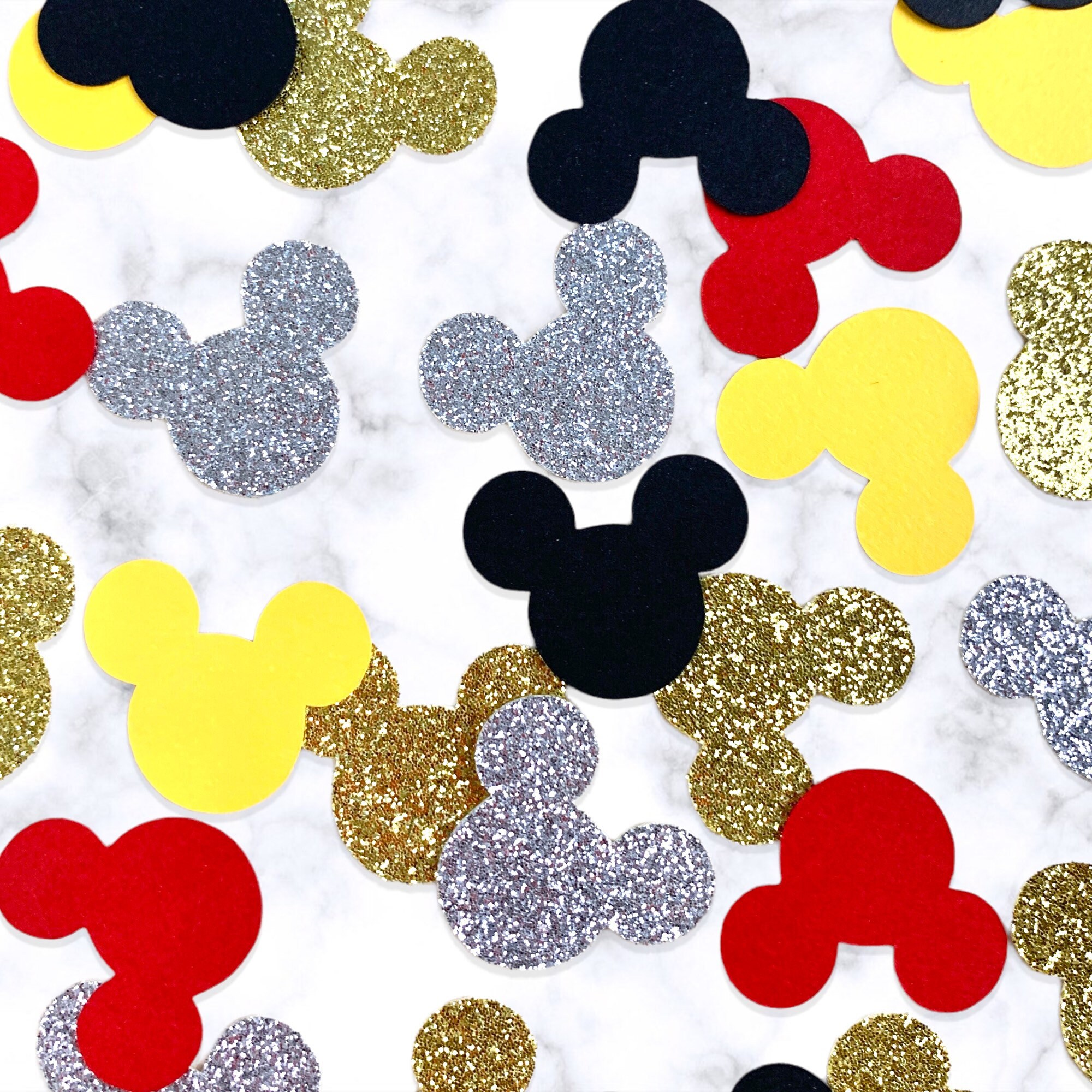 Mickey Mouse Confetti Mickey Party Confetti Disney Table Scatter Theme ...