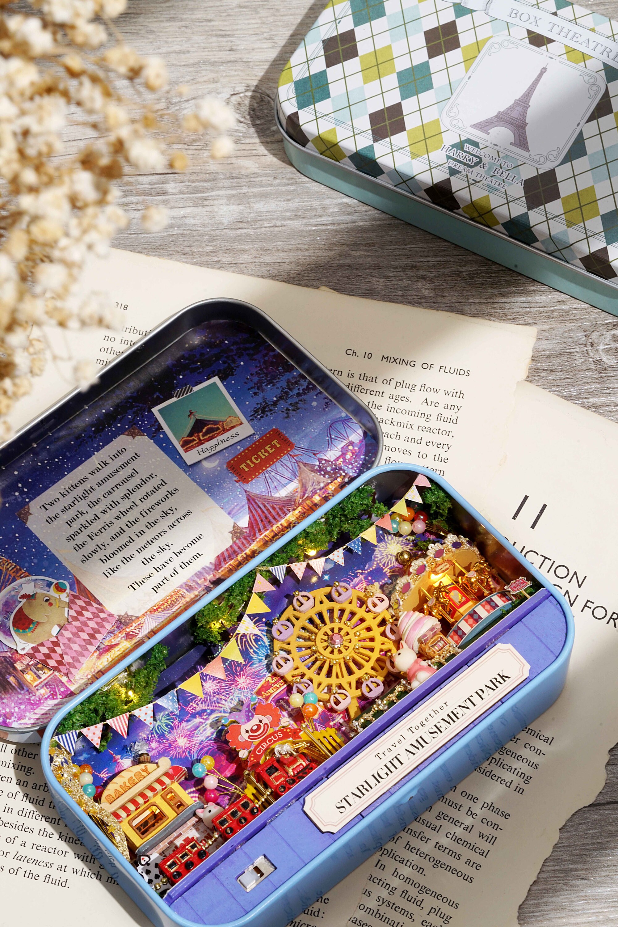 Gift Joy: 'starlight Theme Park' Dollhouse DIY| Birthday Gift, Holiday ...