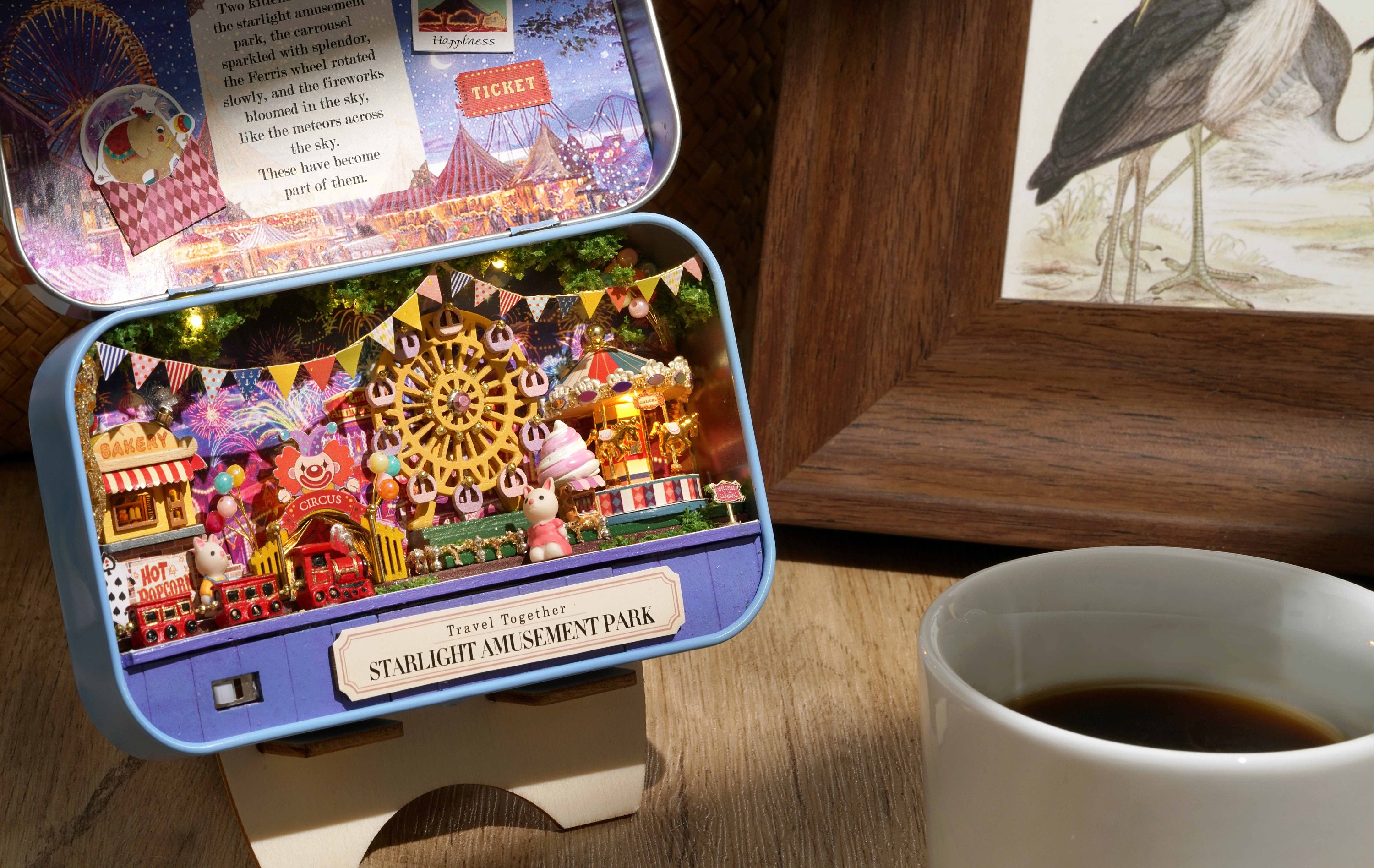 Gift Joy: 'starlight Theme Park' Dollhouse DIY| Birthday Gift, Holiday ...