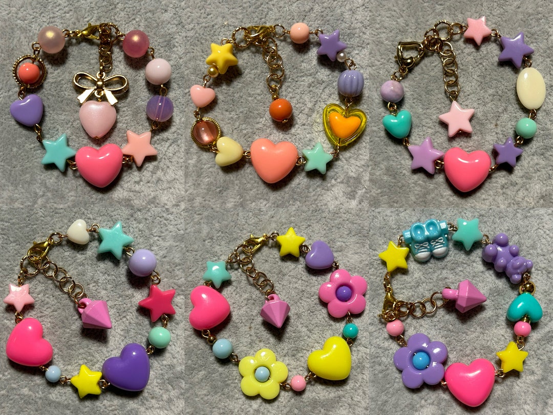 Handmade Bracelets ~ Childhood Collection~ （kidcore/weirdcore ...