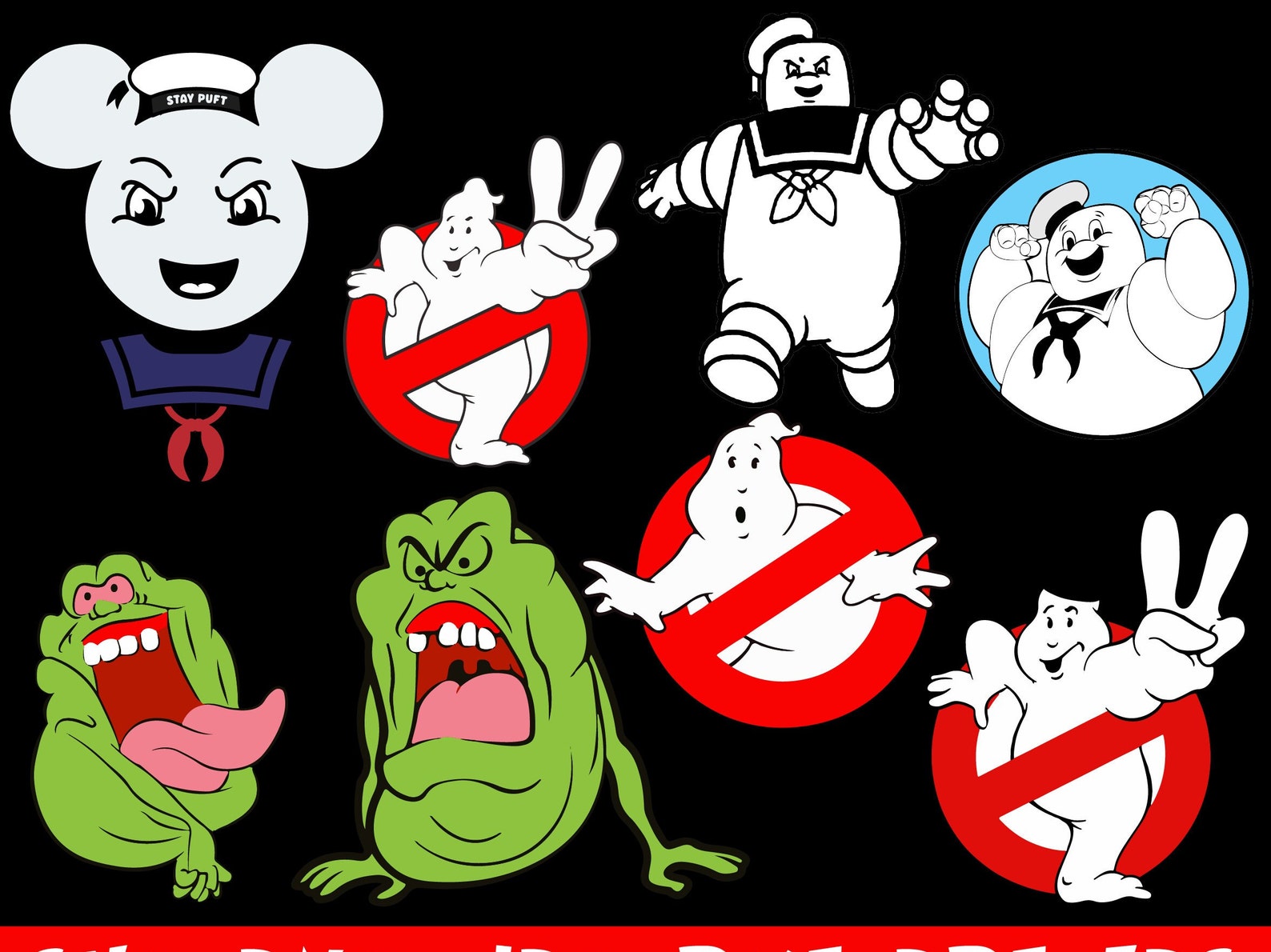 Slimer Ghostbusters SVG - Ghostbusters PNG- Slimer Face SVG- Vector ...