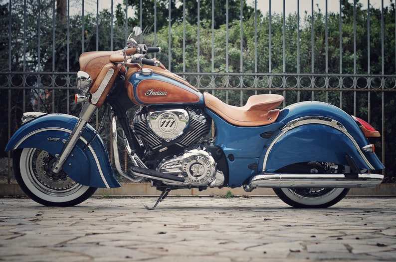 Motorcycle Solo Seat for 2014 - 2022 Indian Chief Classic, Vintage ...