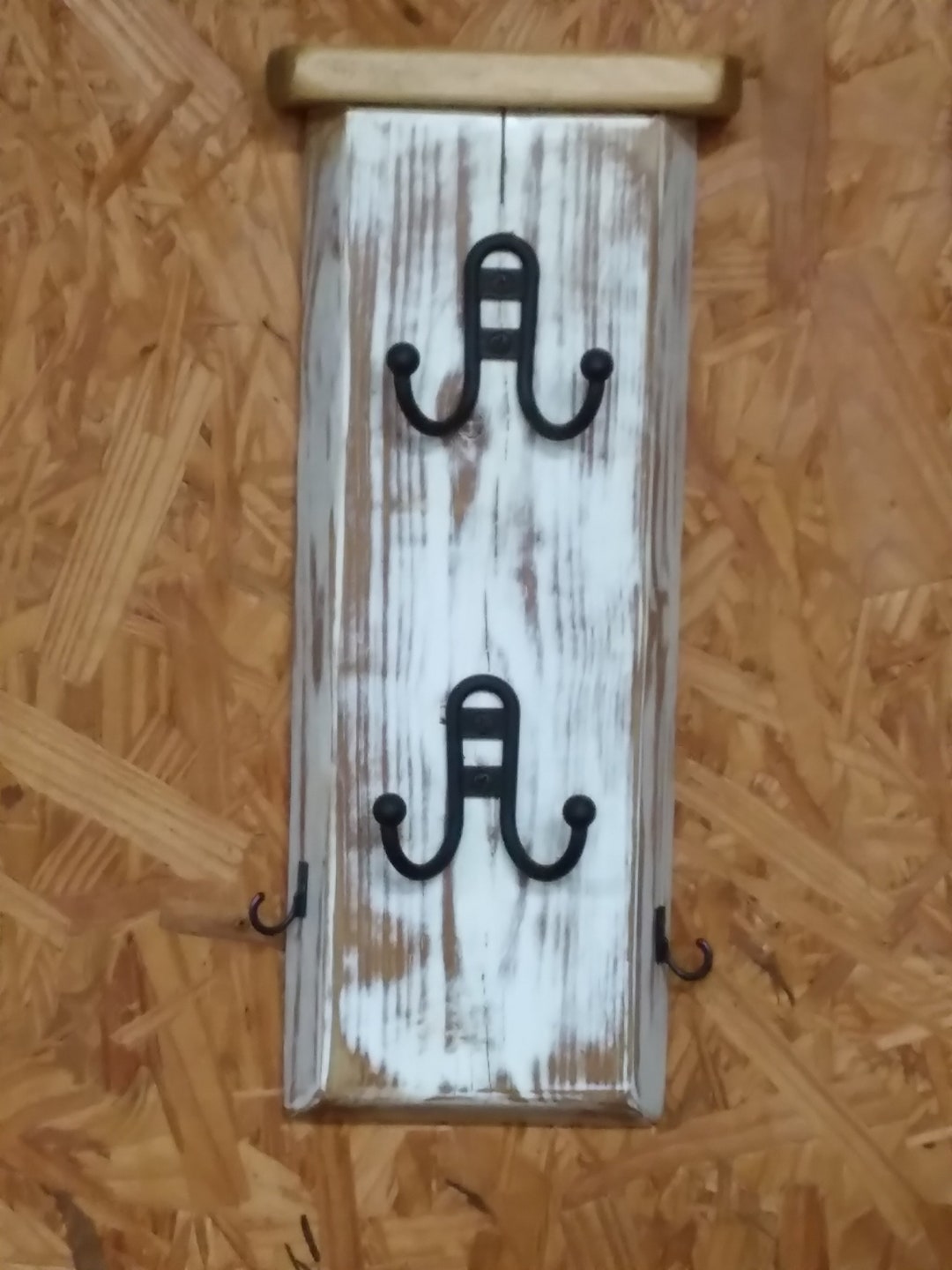 Vertical Coat/key Rack Limited Space, Mudroom - Etsy