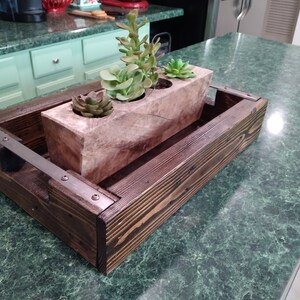 Farm House, Garden Tray, Industrial, Urban, Hand Made Serving Tray ...
